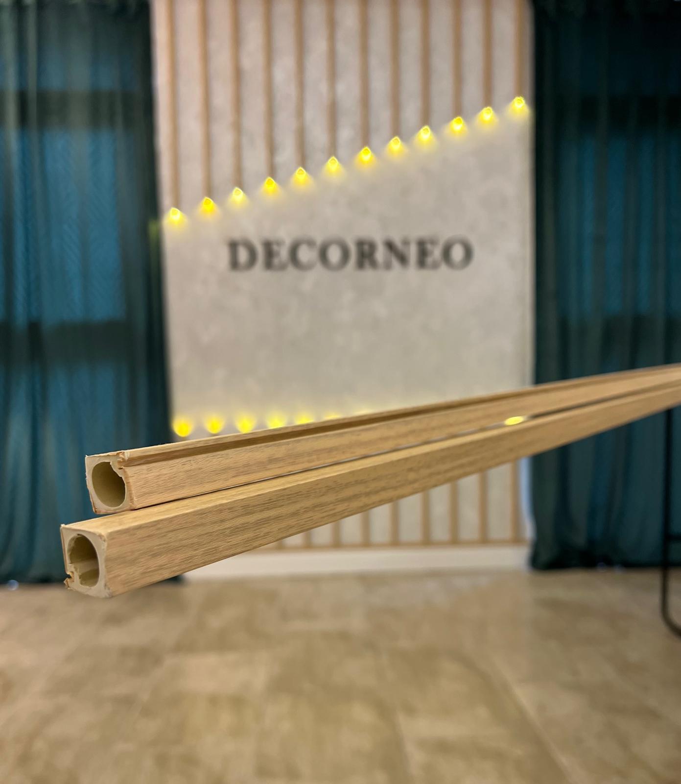 Riflaj Baghete MDF si lemn - 300x1.7 cm decor perete modern